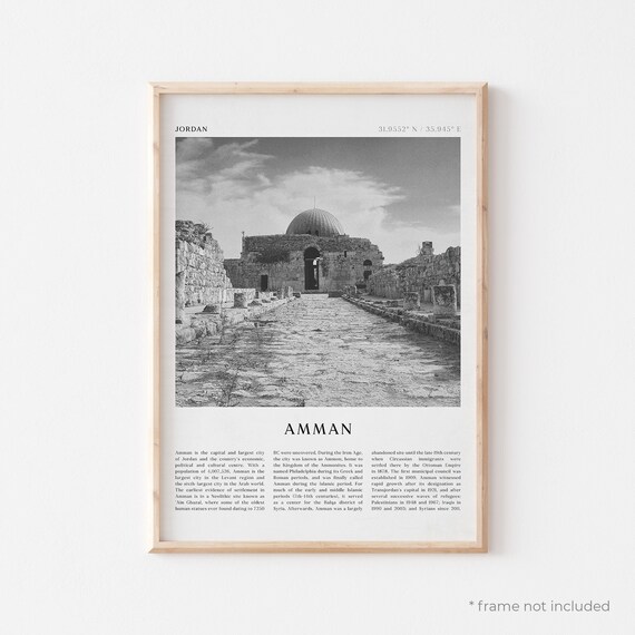 Amman Art Print Amman Poster Amman Photo Amman Wall Art - Etsy