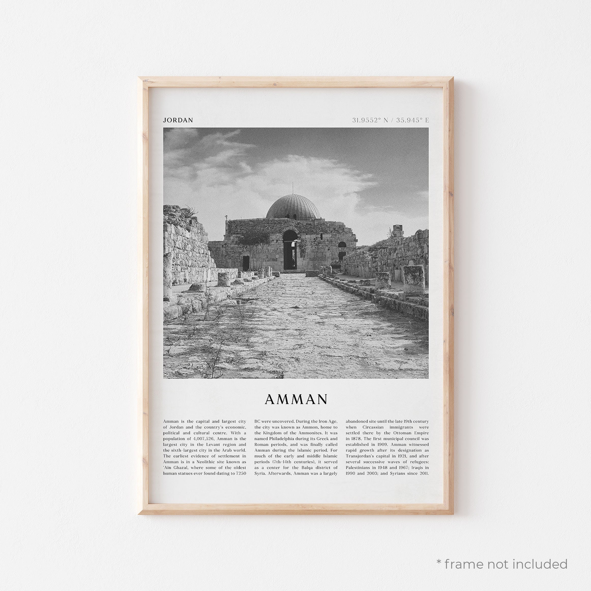 Amman Art Print Amman Poster Amman Photo Amman Wall Art - Etsy