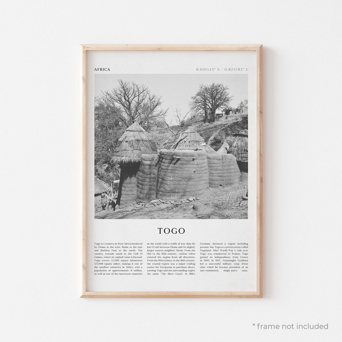 Togo Art Print Togo Poster Togo Photo Togo Wall Art - Etsy