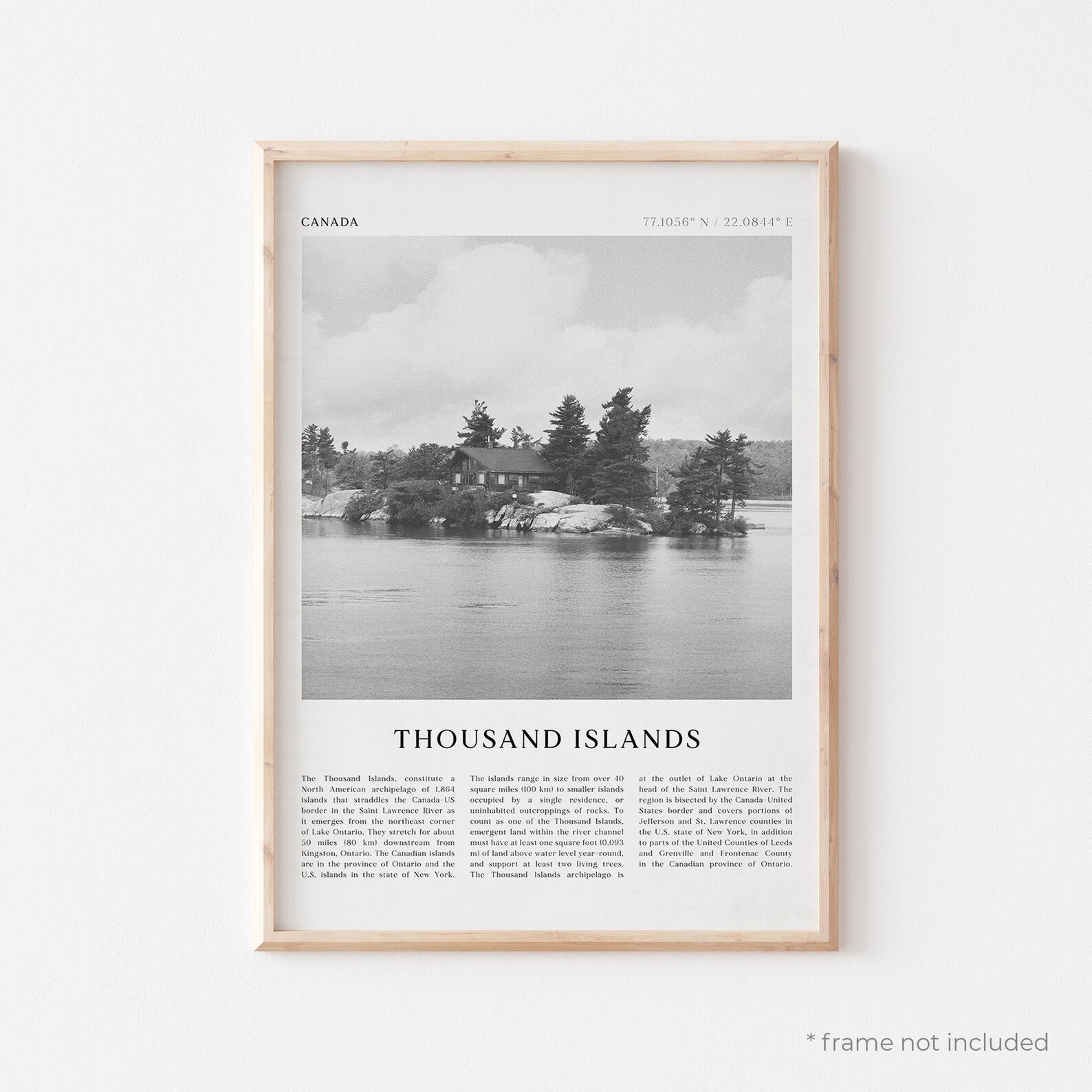 Thousand Islands Art Print Thousand Islands Poster Thousand - Etsy
