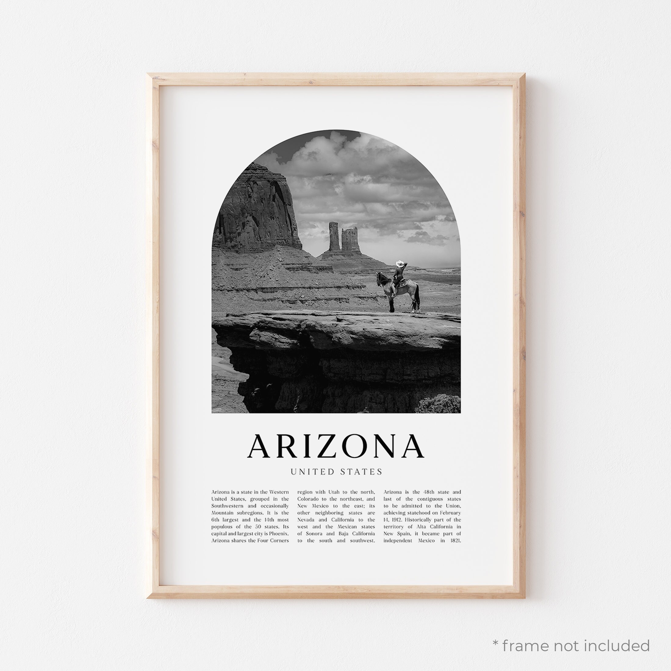 Arizona Art Print Arizona Poster Arizona Photo Arizona Wall | Etsy