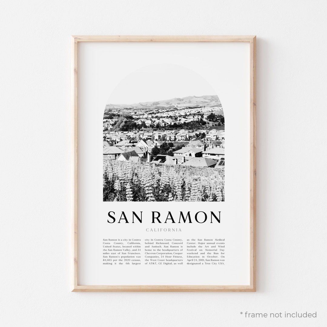 San Ramon Art Print, San Ramon Poster, San Ramon Photo, San Ramon Wall ...