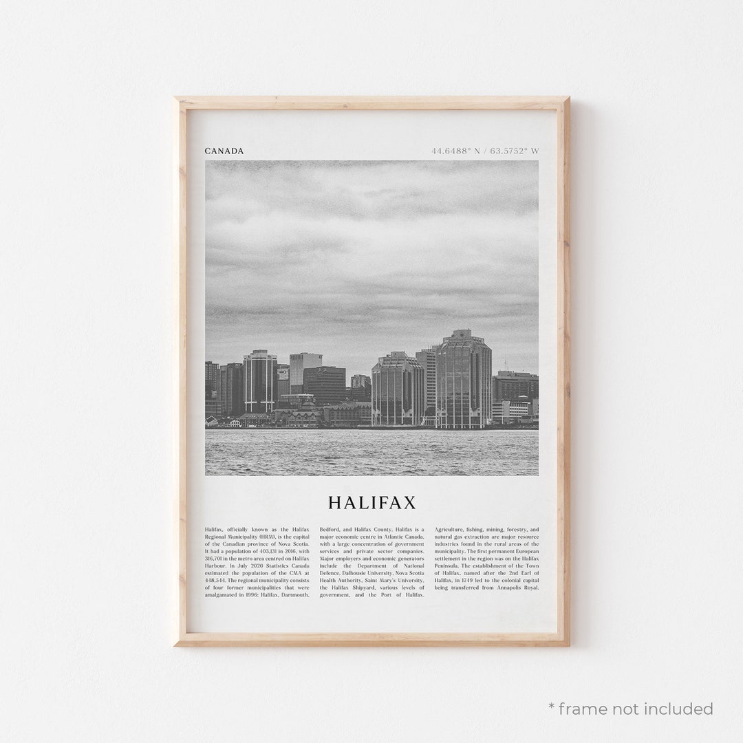 Halifax Art Print, Halifax Poster, Halifax Photo, Halifax Wall Art ...