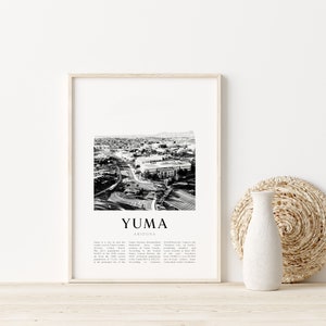 Yuma Art Print, Yuma Poster, Yuma Photo, Yuma Wall Art, Yuma Black and ...