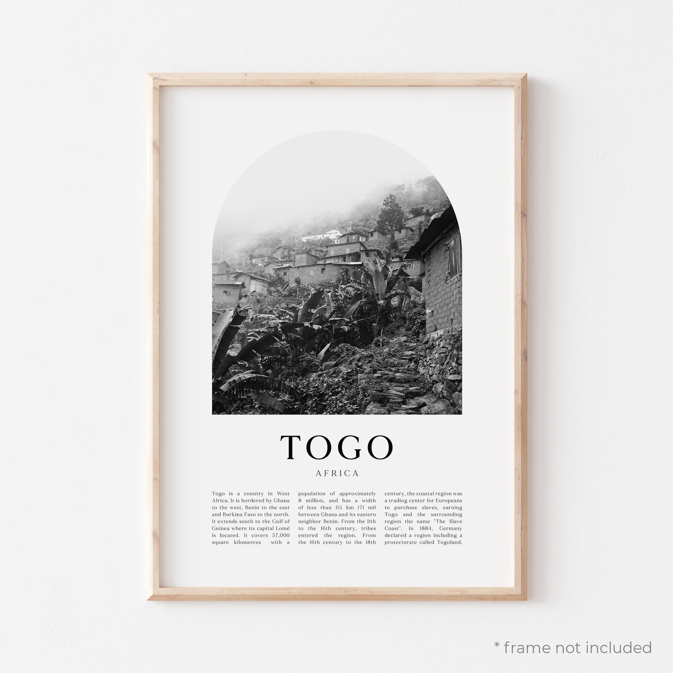 Togo Art Print Togo Poster Togo Photo Togo Wall Art Togo - Etsy