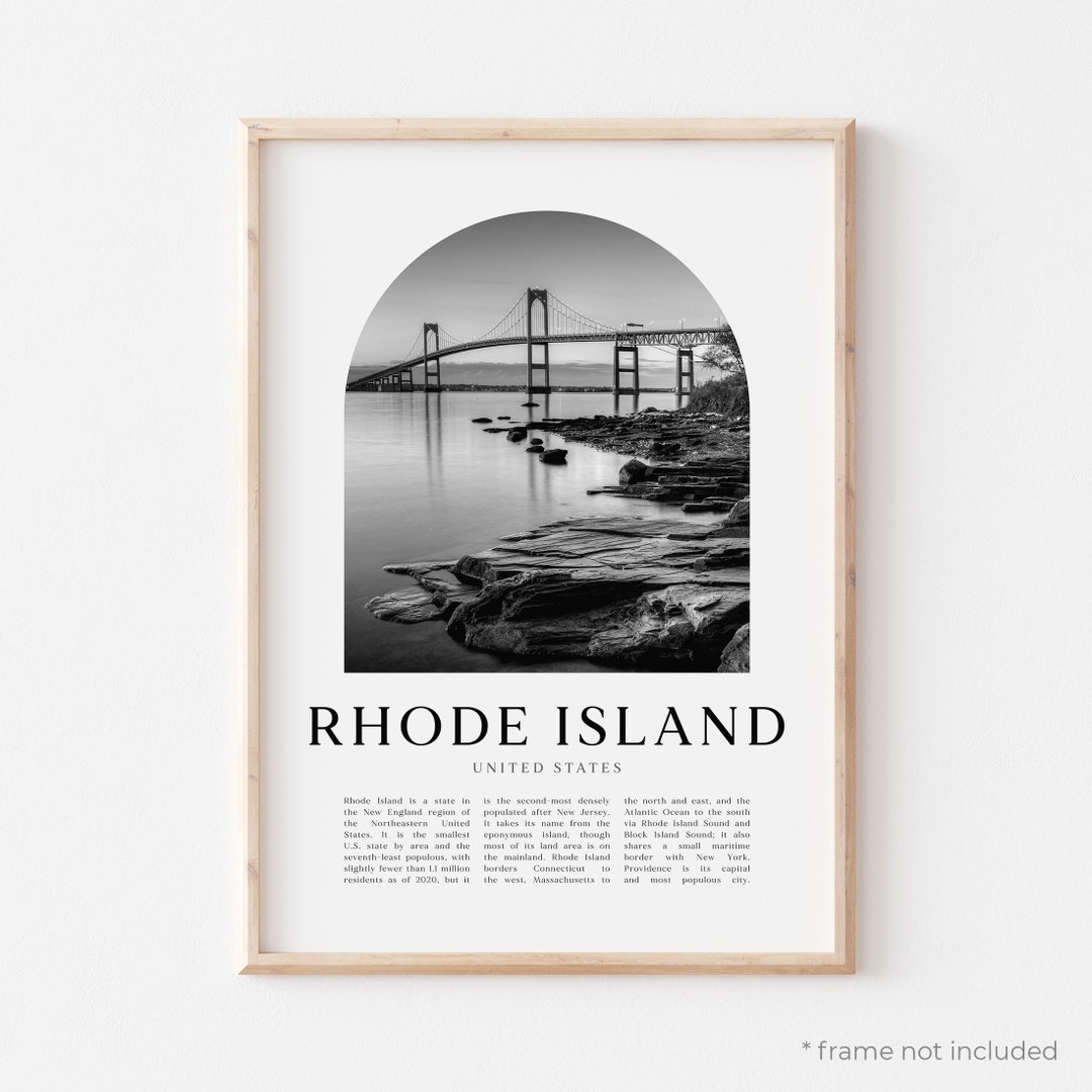 Rhode Island Art Print, Rhode Island Poster, Rhode Island Photo, Rhode ...