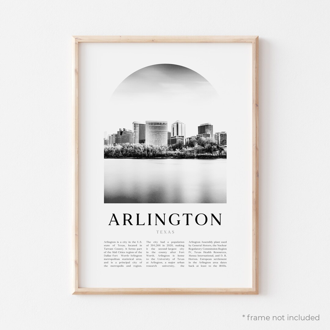 Arlington Art Print, Arlington Poster, Arlington Photo, Arlington Wall ...