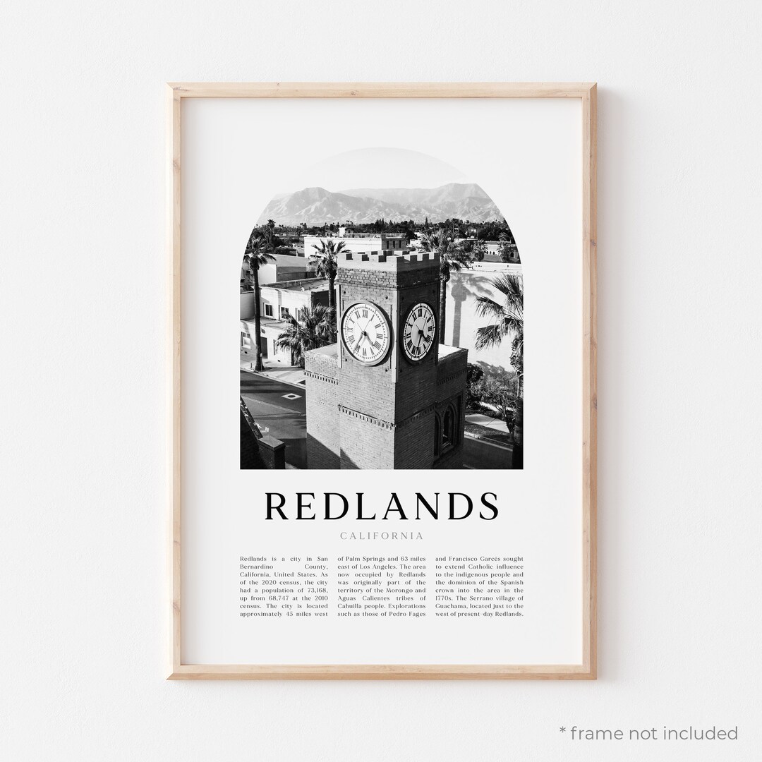 Redlands Art Print, Redlands Poster, Redlands Photo, Redlands Wall Art ...