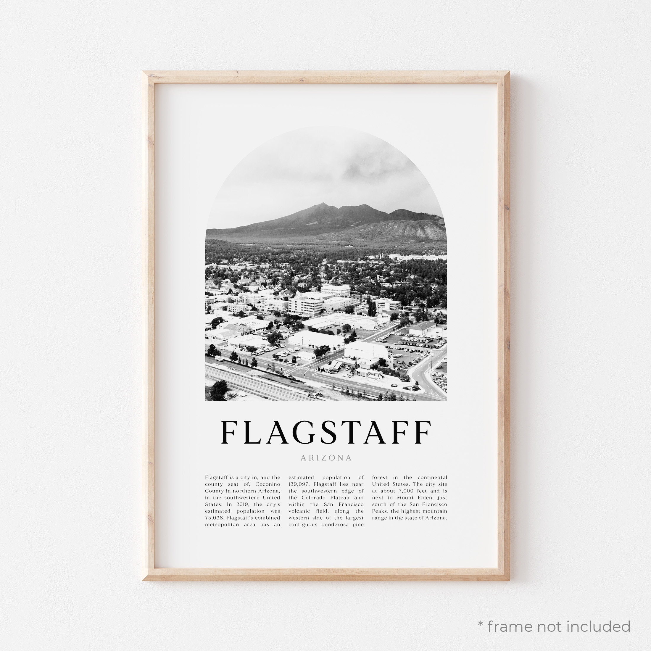 Flagstaff Art Print Flagstaff Poster Flagstaff Photo - Etsy