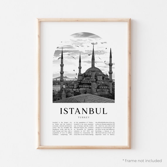 Istanbul Art Print Istanbul Poster Istanbul Photo Istanbul | Etsy