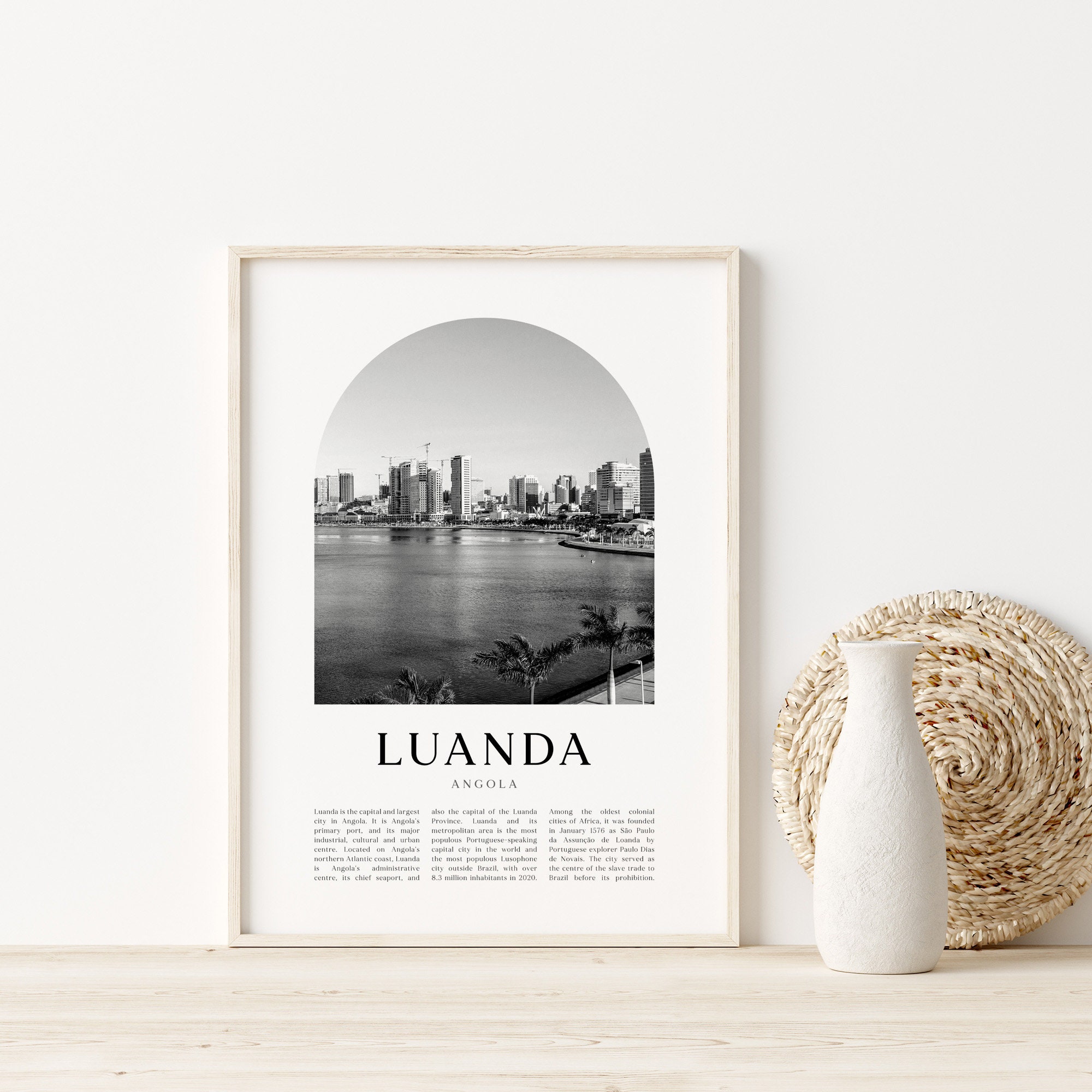 Luanda Art Print Luanda Poster Luanda Photo Luanda Wall - Etsy