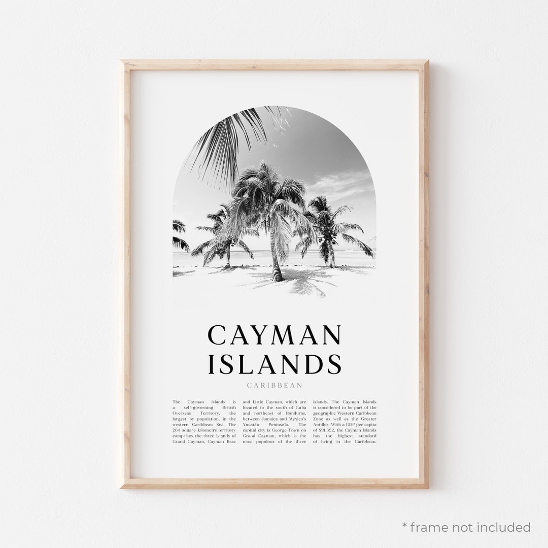 Cayman Islands Art Print, Cayman Islands Poster, Cayman Islands Photo ...