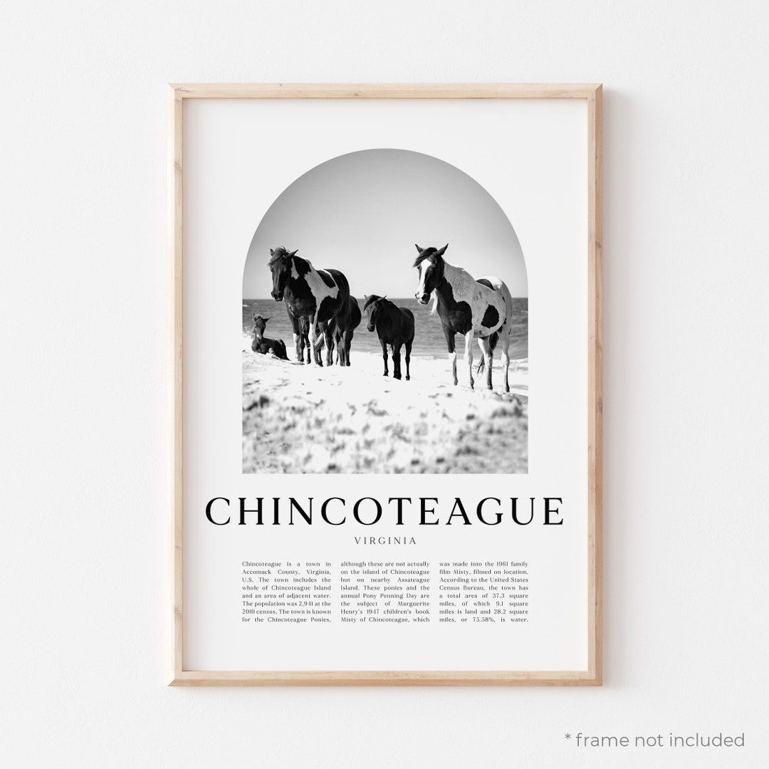 Chincoteague Art Print, Chincoteague Poster, Chincoteague Photo ...