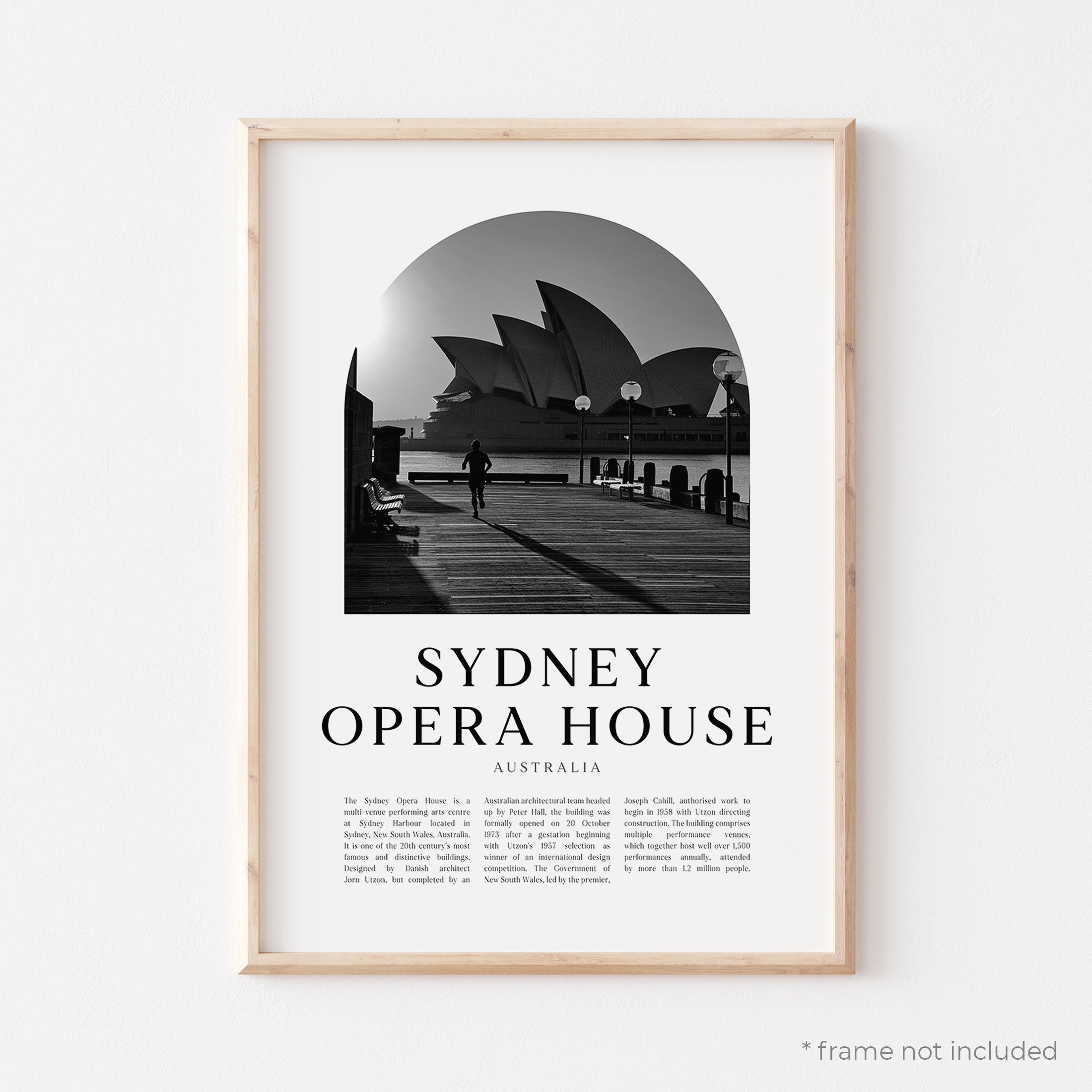 Sydney Opera House Art Print Sydney Opera House Poster | Etsy