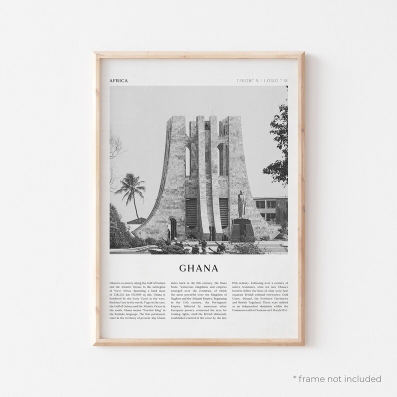 Ghana Art Print Ghana Poster Ghana Photo Ghana Wall Art - Etsy