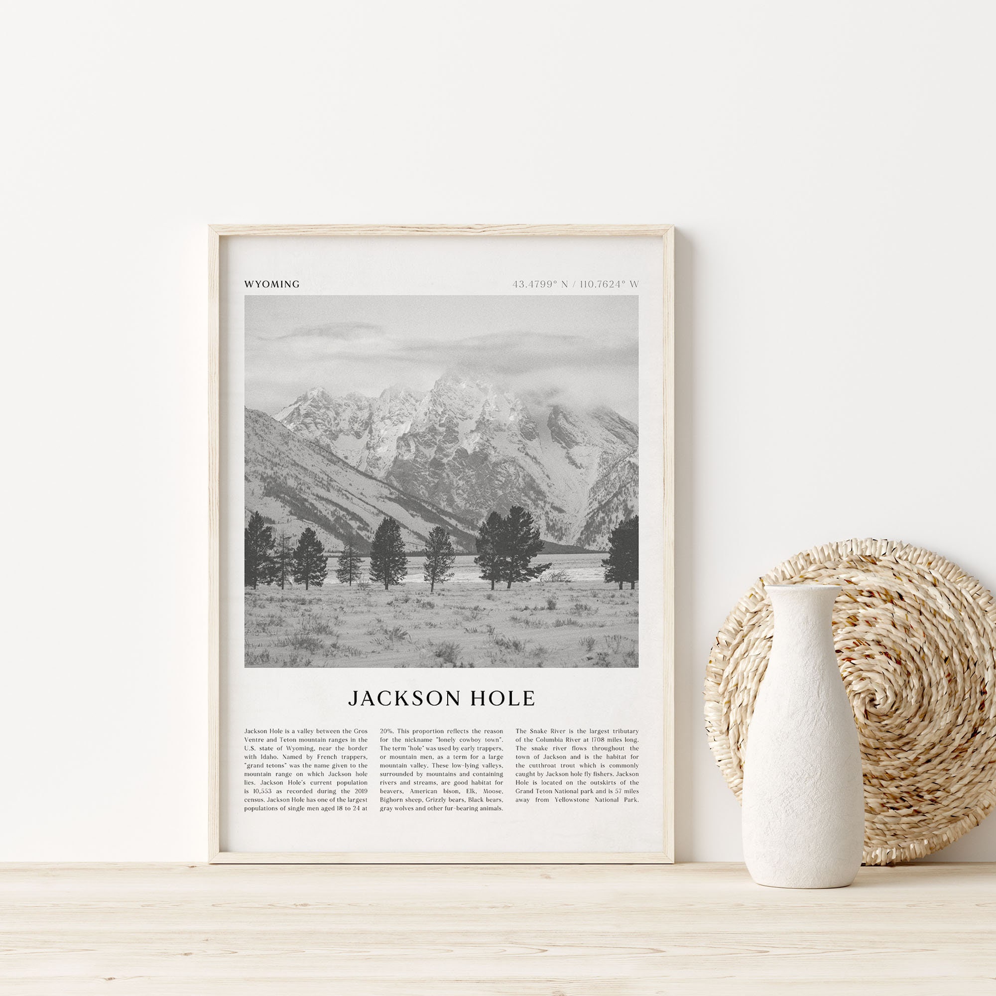 Jackson Hole Art Print Jackson Hole Poster Jackson Hole - Etsy