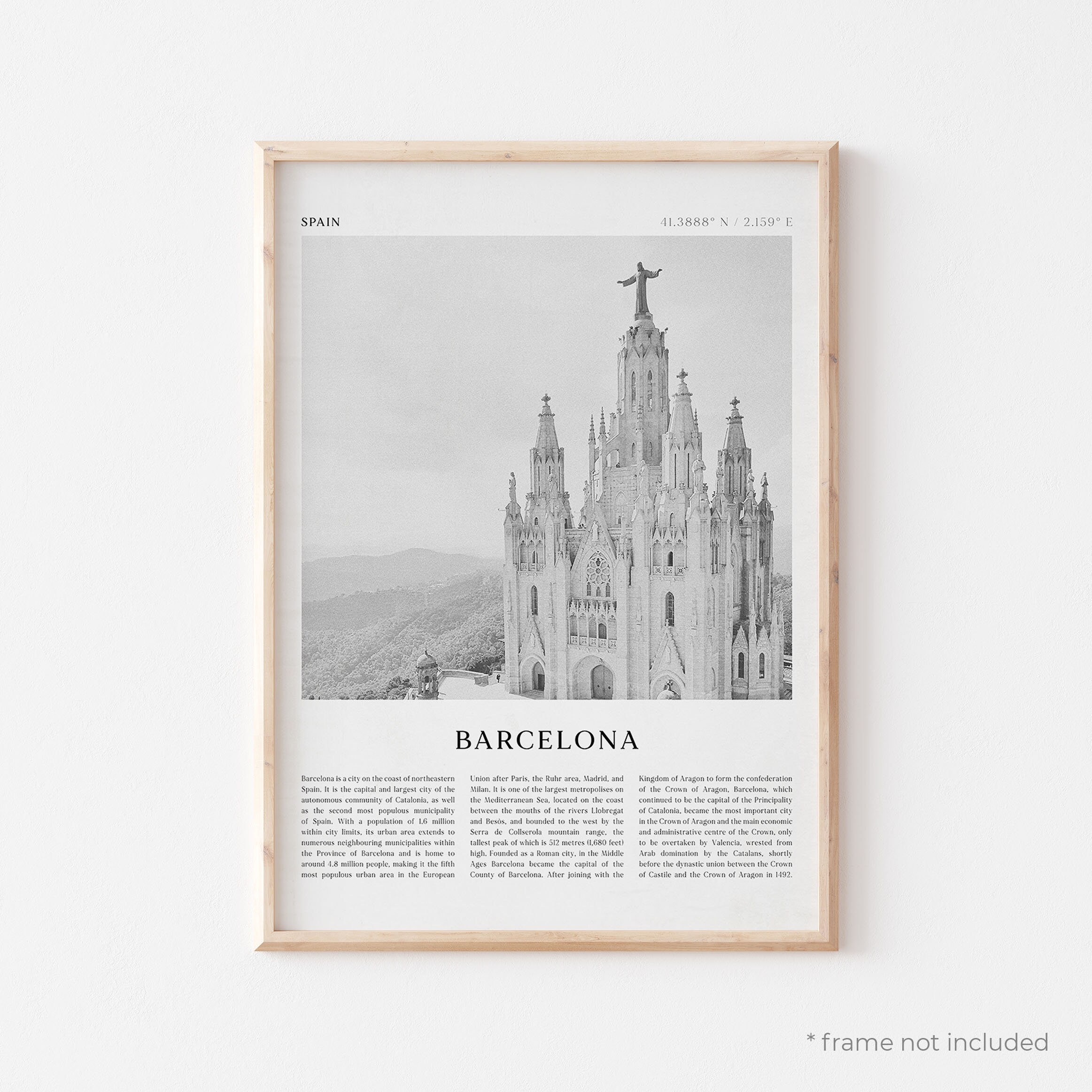 Barcelona Art Print Barcelona Poster Barcelonaphoto - Etsy
