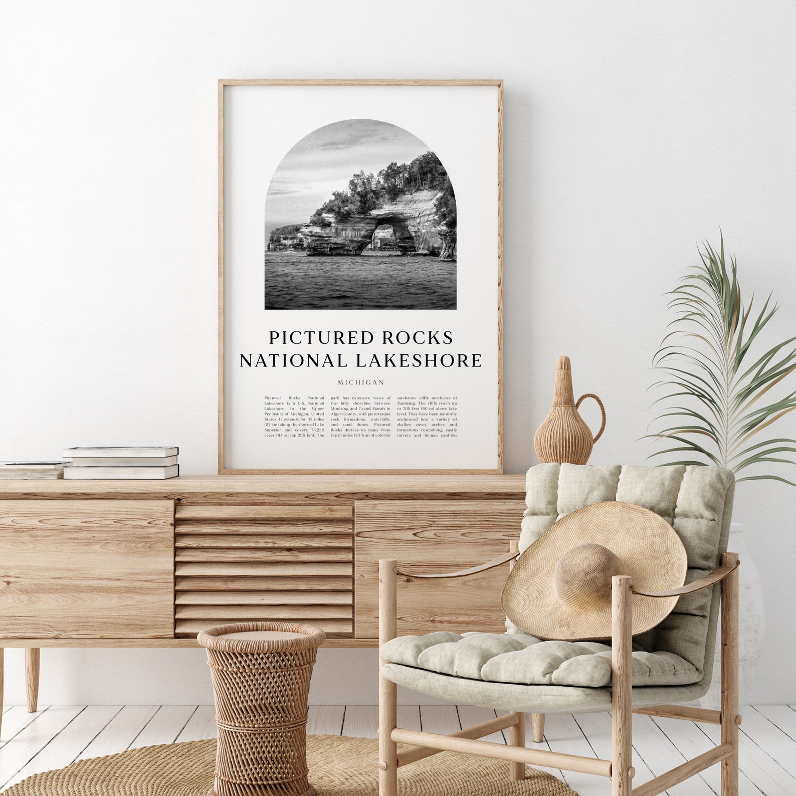 Pictured Rocks National Lakeshore Art Print Pictured Rocks - Etsy