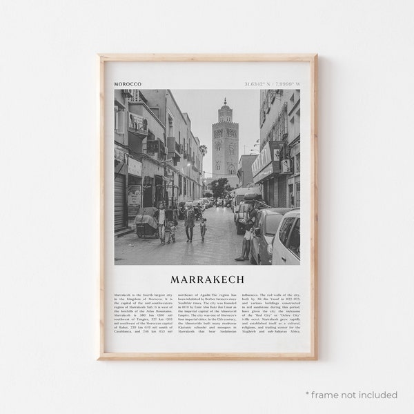 Marrakech Poster - Etsy