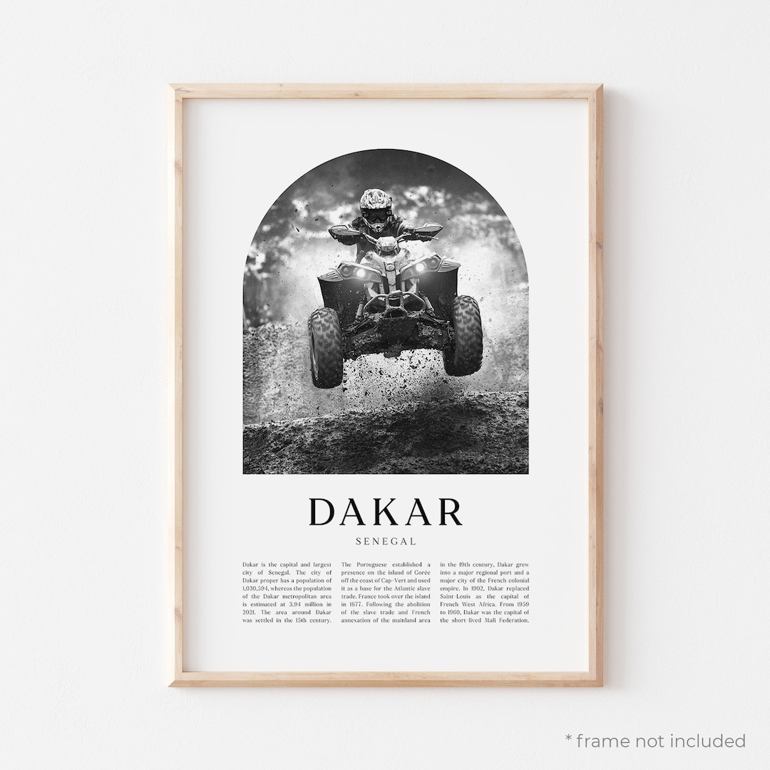 Dakar Art Print Dakar Poster Dakar Photo Dakar Wall Art - Etsy