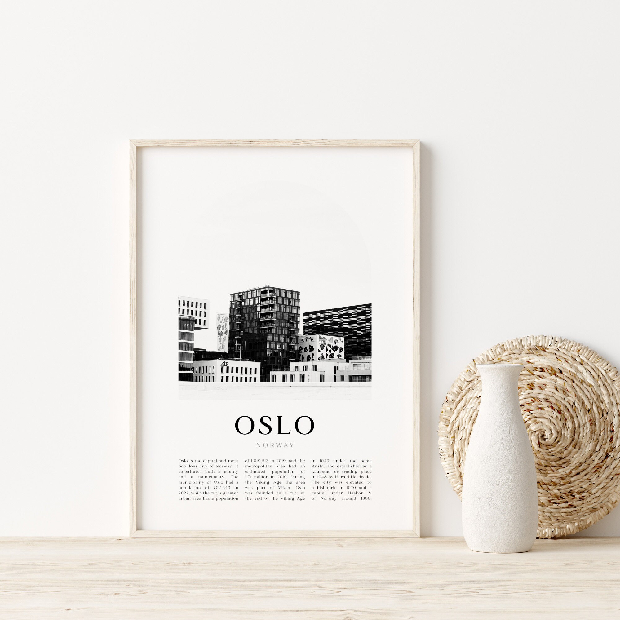 Oslo Art Print Oslo Poster Oslo Photo Oslo Wall Art Oslo - Etsy