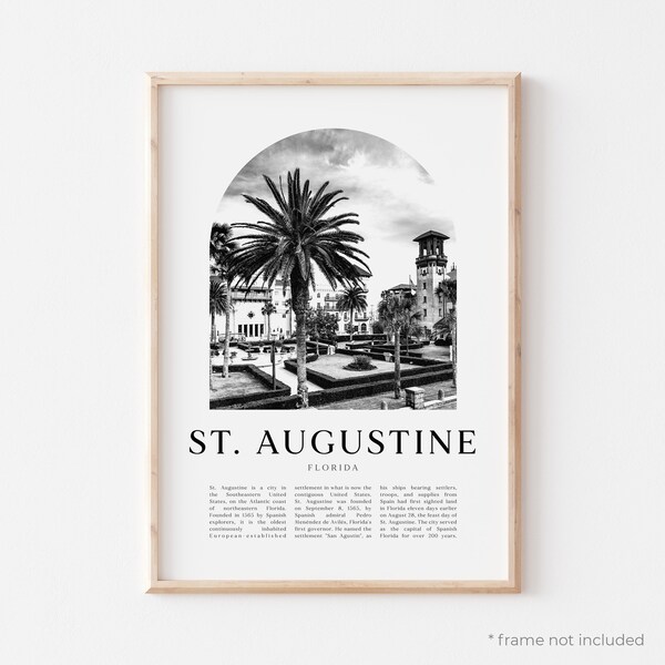 St Augustine Poster - Etsy