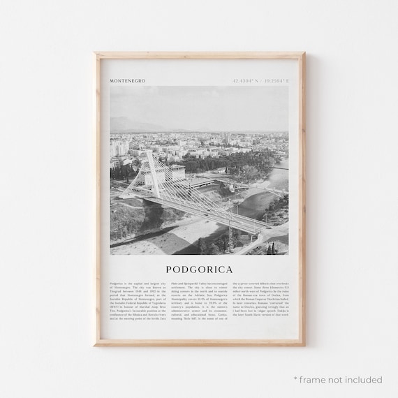 Podgorica Art Print Podgorica Poster Podgorica Photo | Etsy