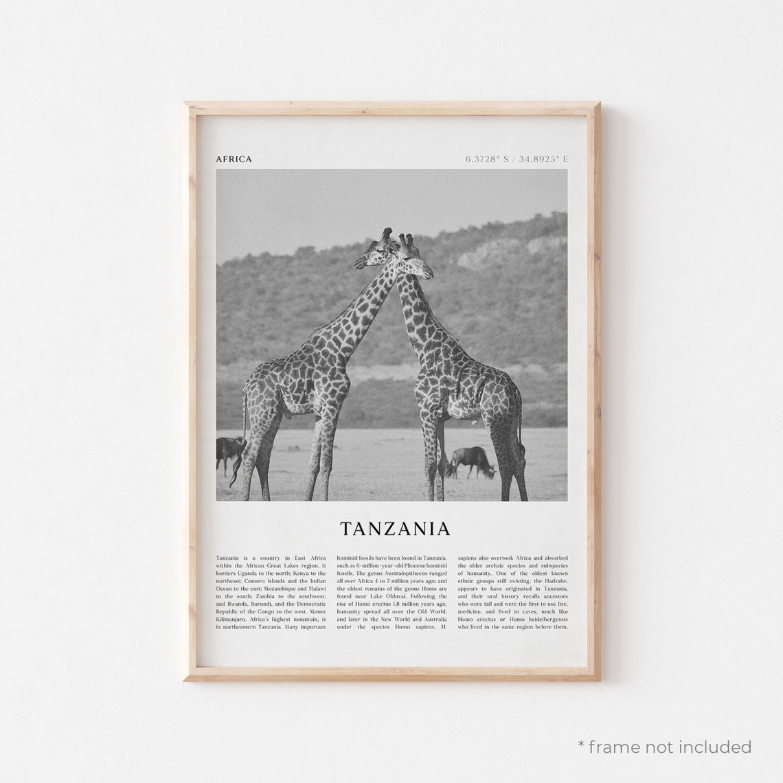 Tanzania Art Print Tanzania Postertanzania Photo Tanzania - Etsy