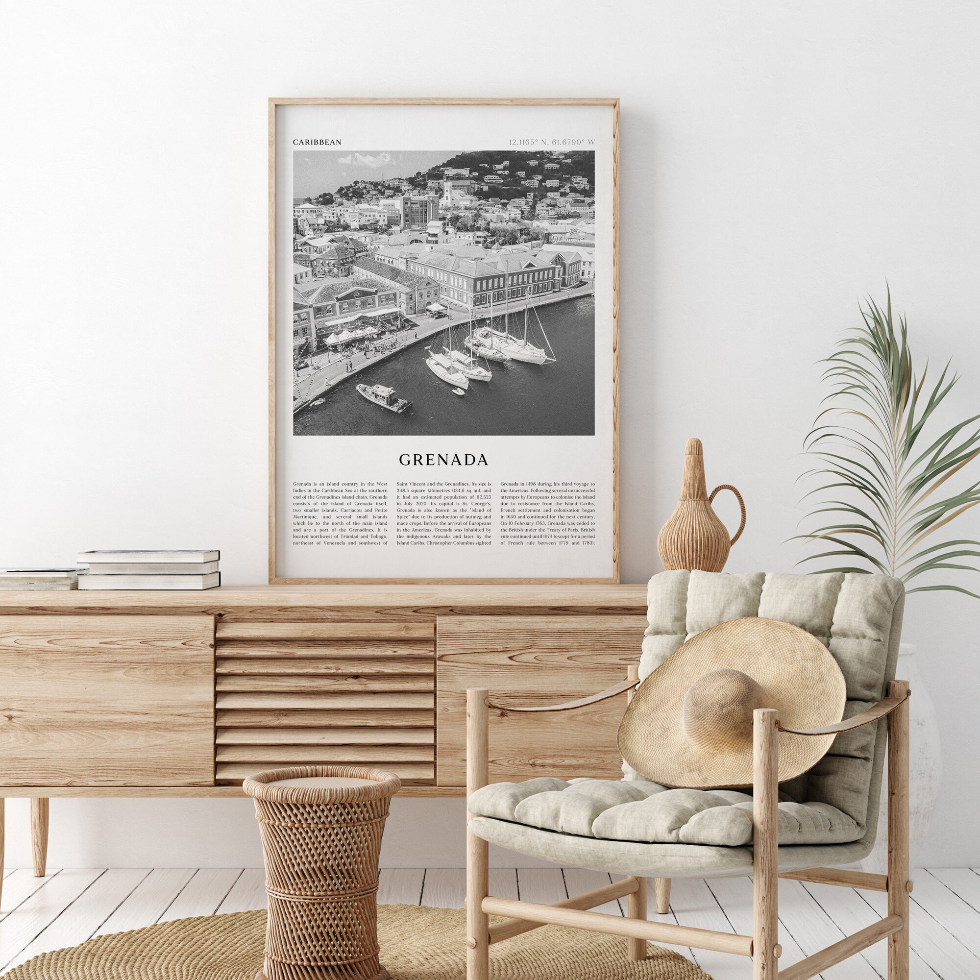 Grenada Art Print Grenada Poster Grenada Photo Grenada Wall - Etsy