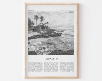 Vanuatu Travel Poster - Etsy
