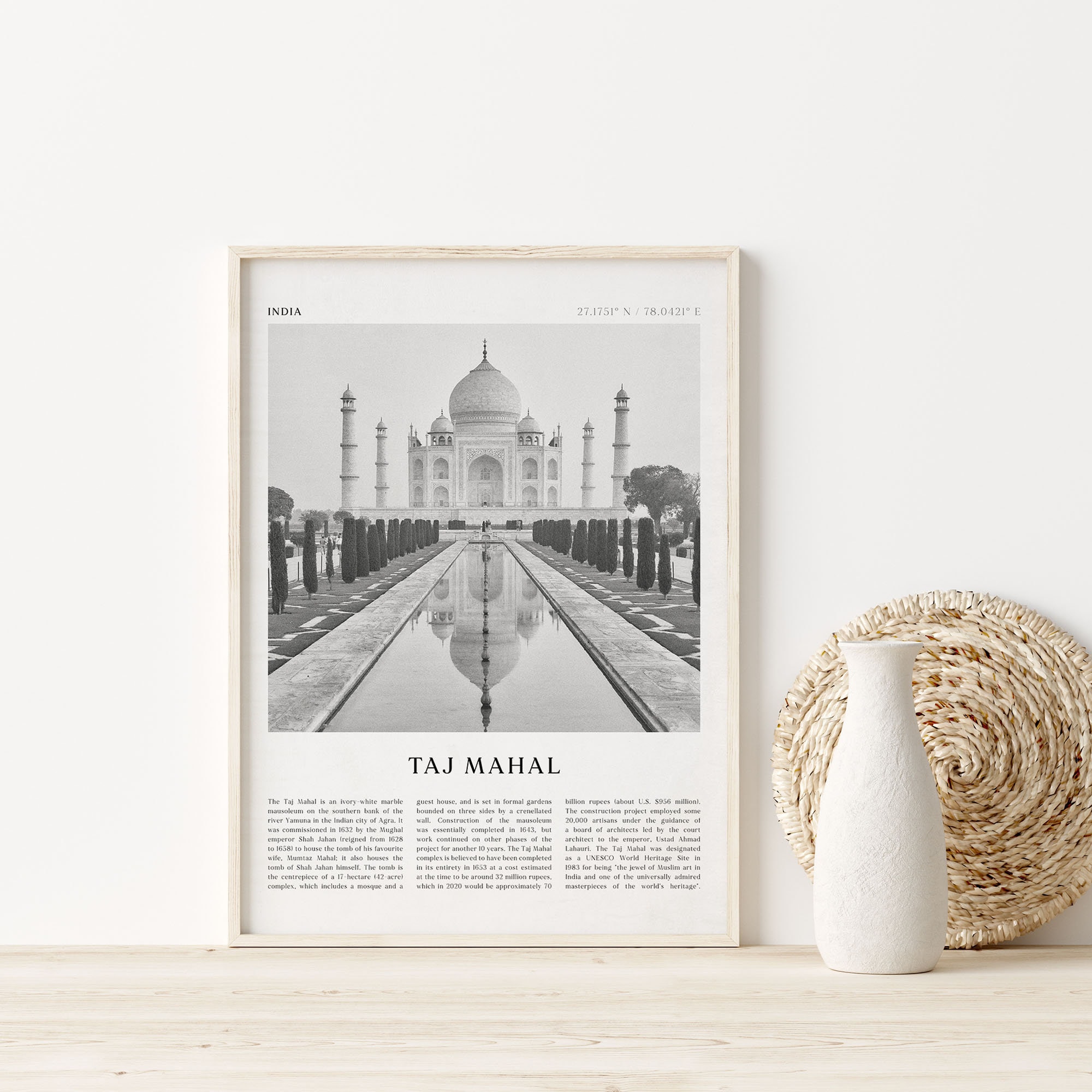 Taj Mahal Art Print Taj Mahal Poster Taj Mahal Photo Taj - Etsy