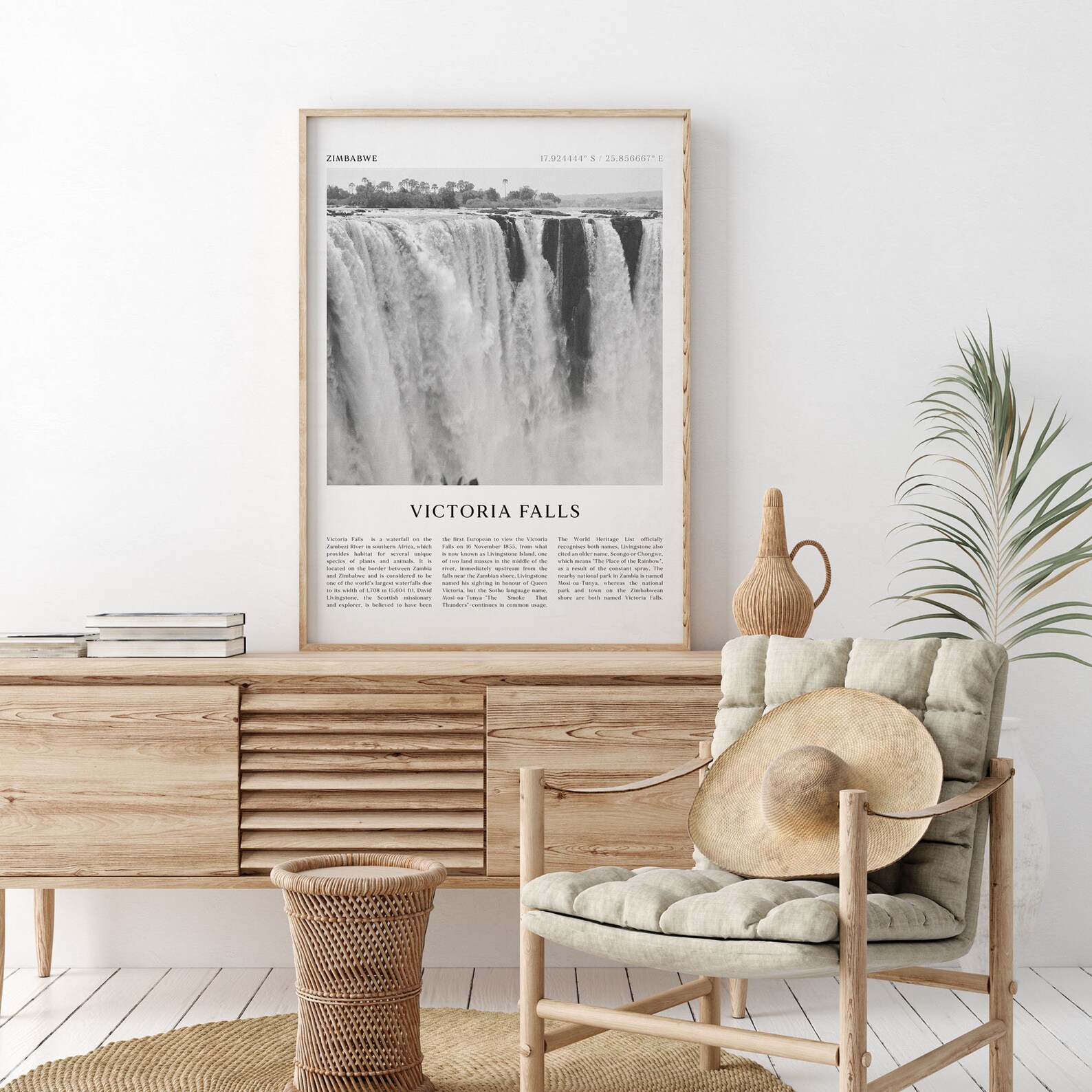 Victoria Falls Art Print Victoria Falls Poster Victoria - Etsy UK
