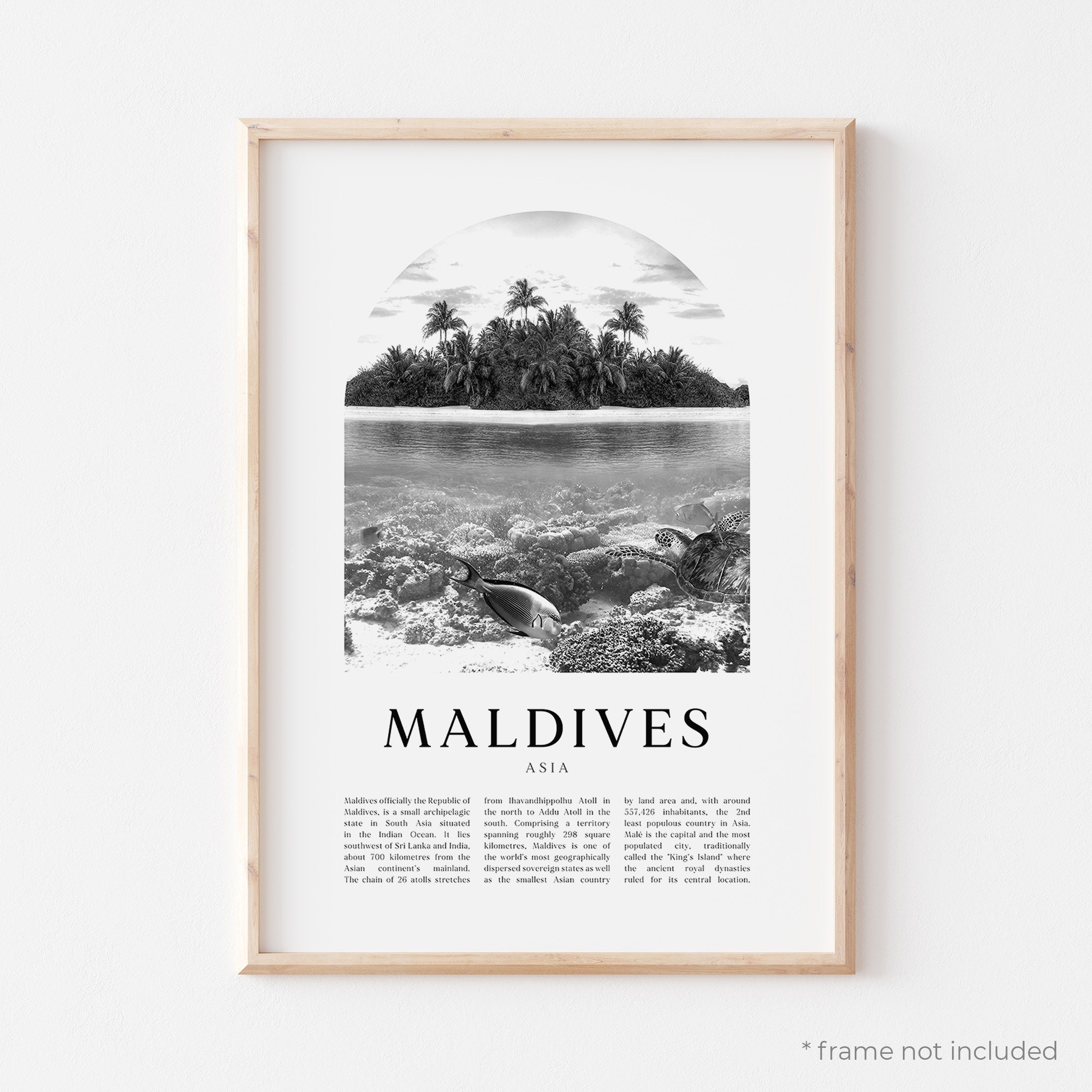 Maldives Art Print Maldives Poster Maldives Photo Maldives - Etsy