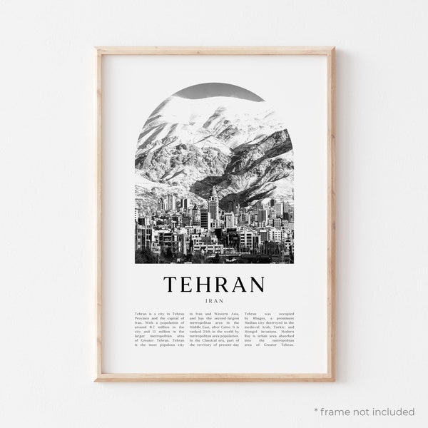 Tehran Poster - Etsy