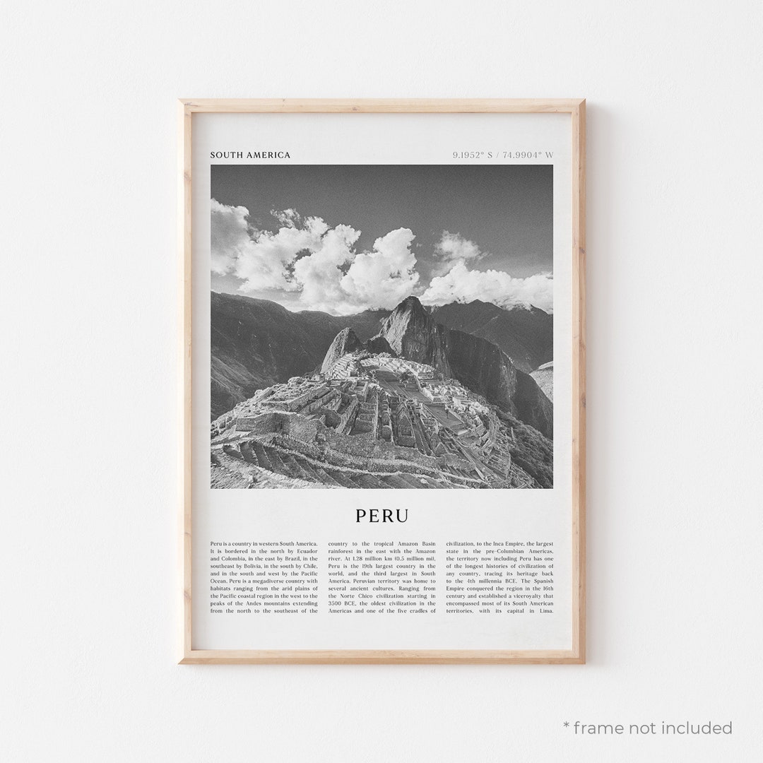 Peru Art Print, Peru Poster, Peru Photo, Peru Wall Art, South America ...