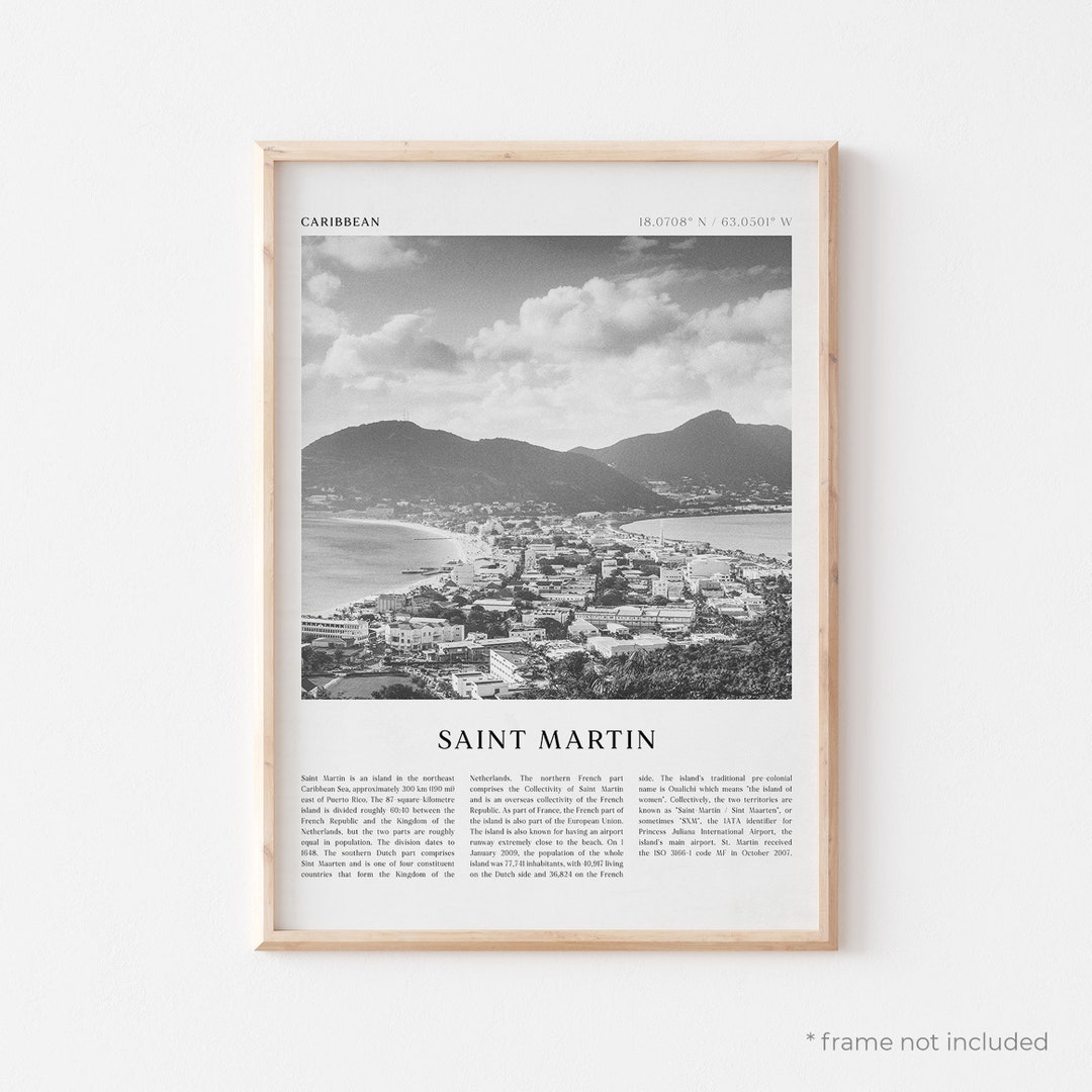 Saint Martin Art Print, Saint Martin Poster, Saint Martin Photo, Saint ...