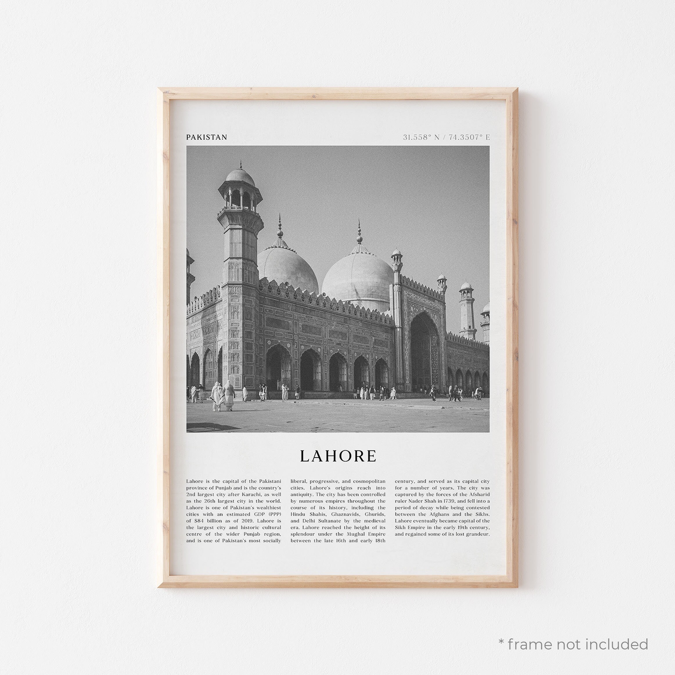 Lahore Art Print Lahore Poster Lahore Photo Lahore Wall - Etsy