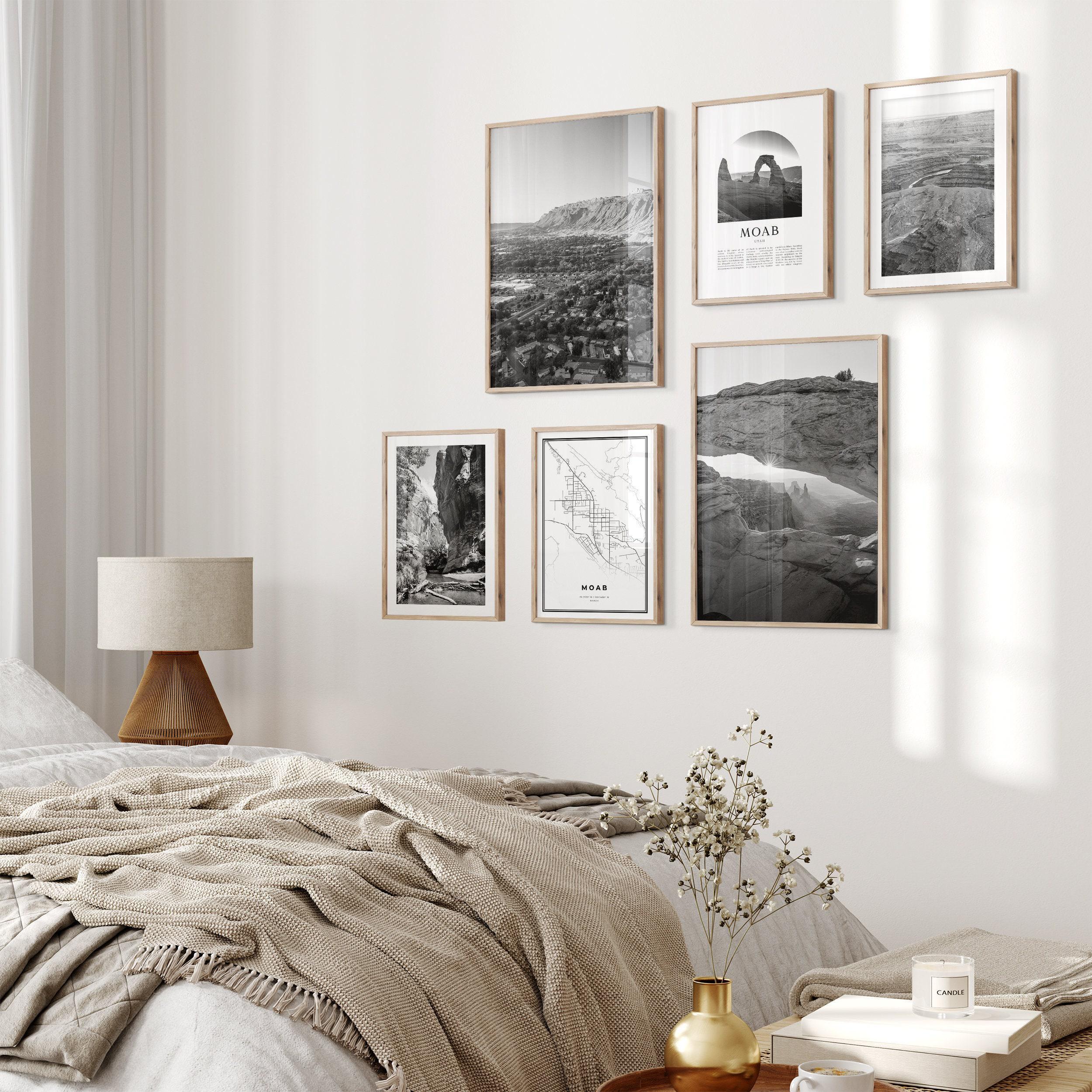 Moab Gallery Wall Art - Set of 6, Moab Black and White Photo, Moab ...