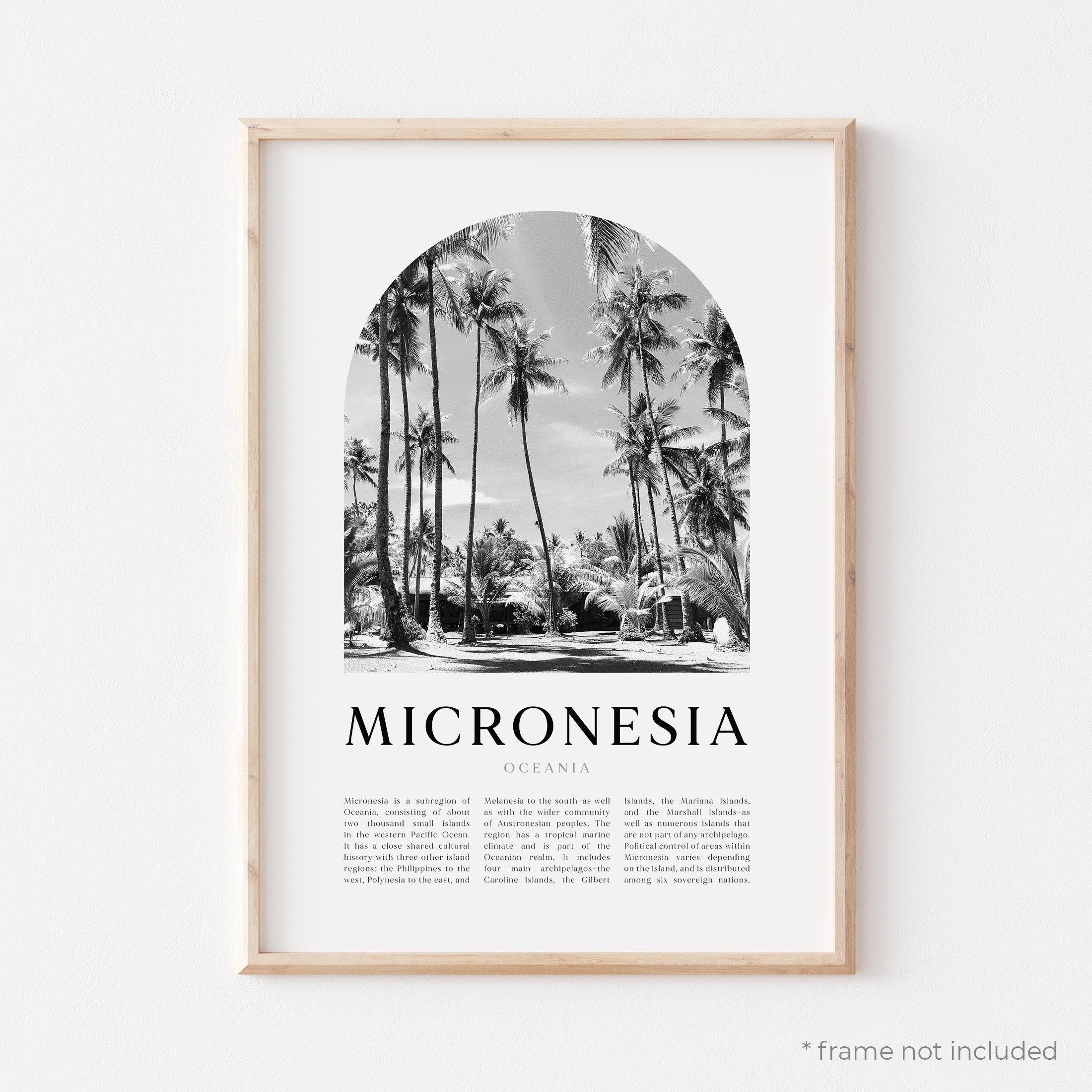 Micronesia Art Print Micronesia Poster Micronesia Photo - Etsy