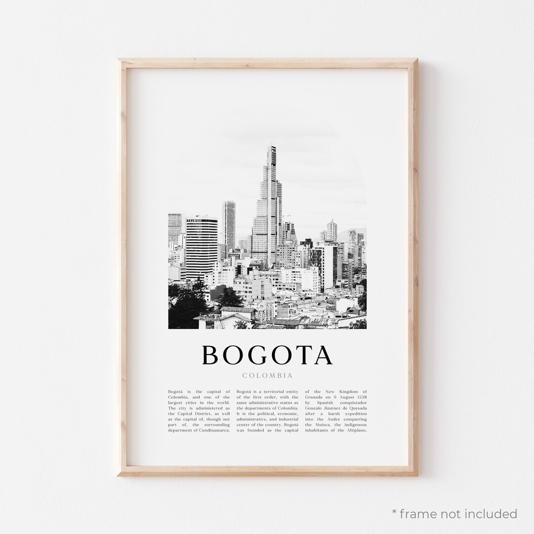 Bogota Art Print, Bogota Poster, Bogota Photo, Bogota Wall Art, Bogota ...
