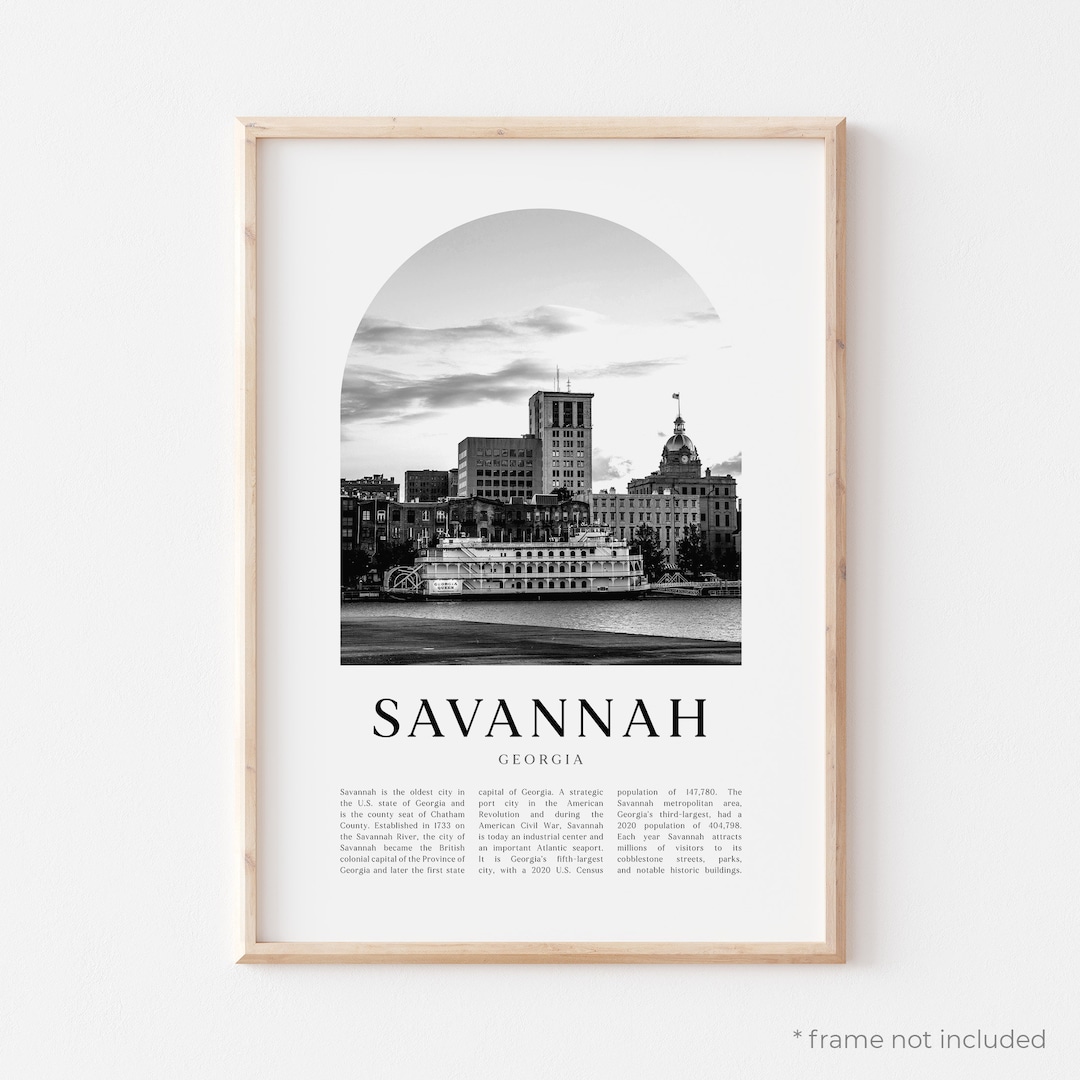 Savannah Art Print, Savannah Poster, Savannah Photo, Savannah Wall Art ...
