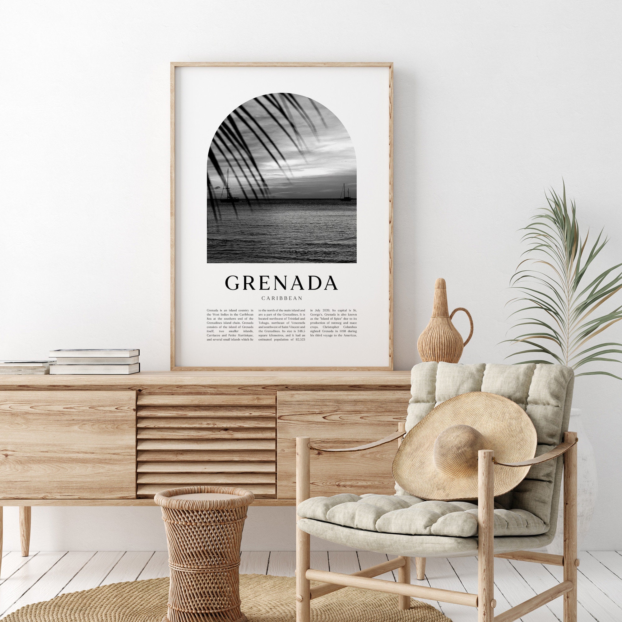 Grenada Art Print Grenada Poster Grenada Photo Grenada Wall | Etsy