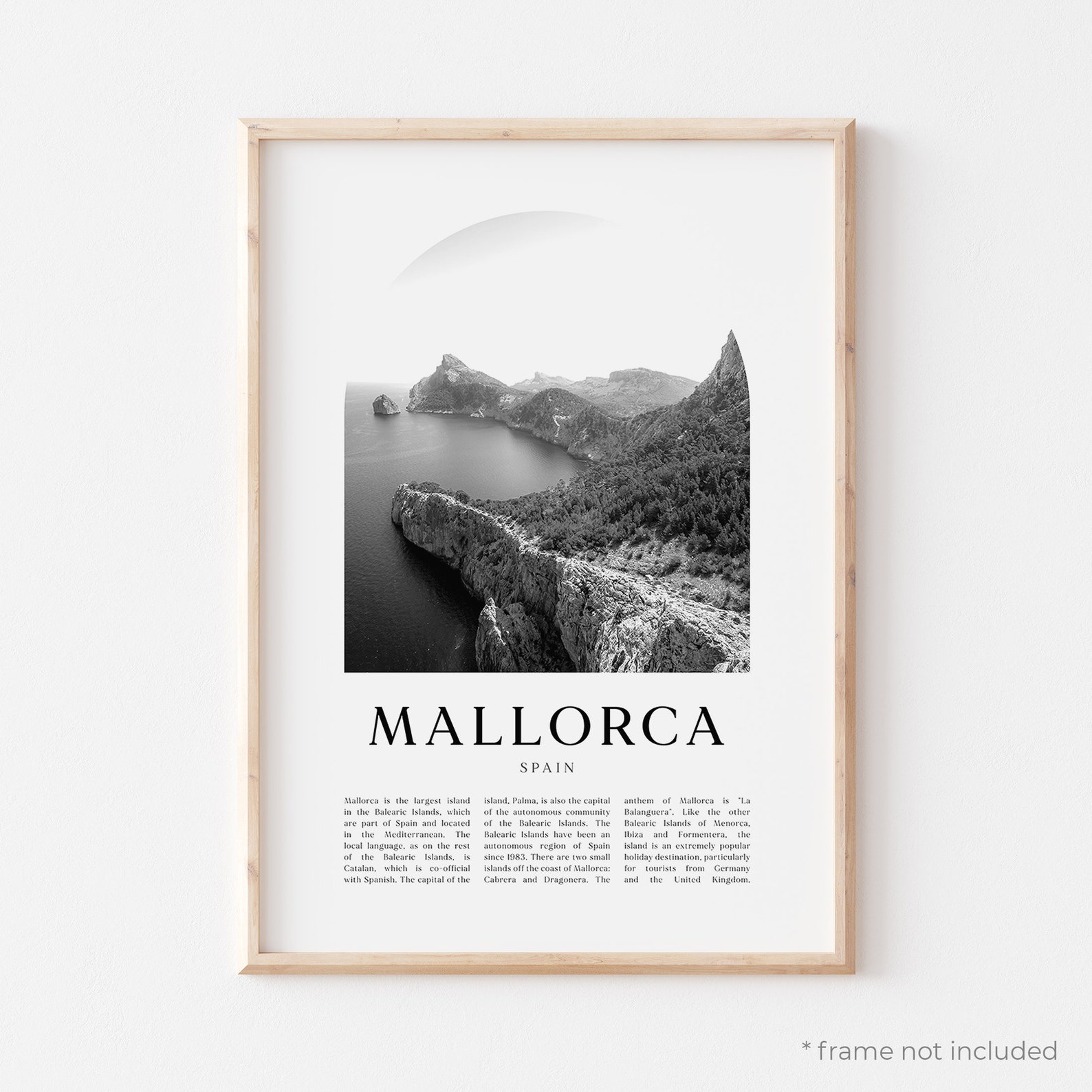 Mallorca Art Print Mallorca Poster Mallorca Photo Mallorca - Etsy UK