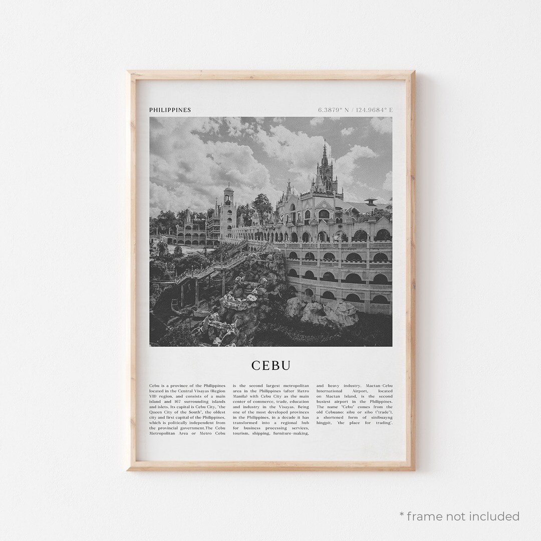 Cebu Art Print, Cebu Poster, Cebuphoto, Cebu Wall Art, Philippines ...