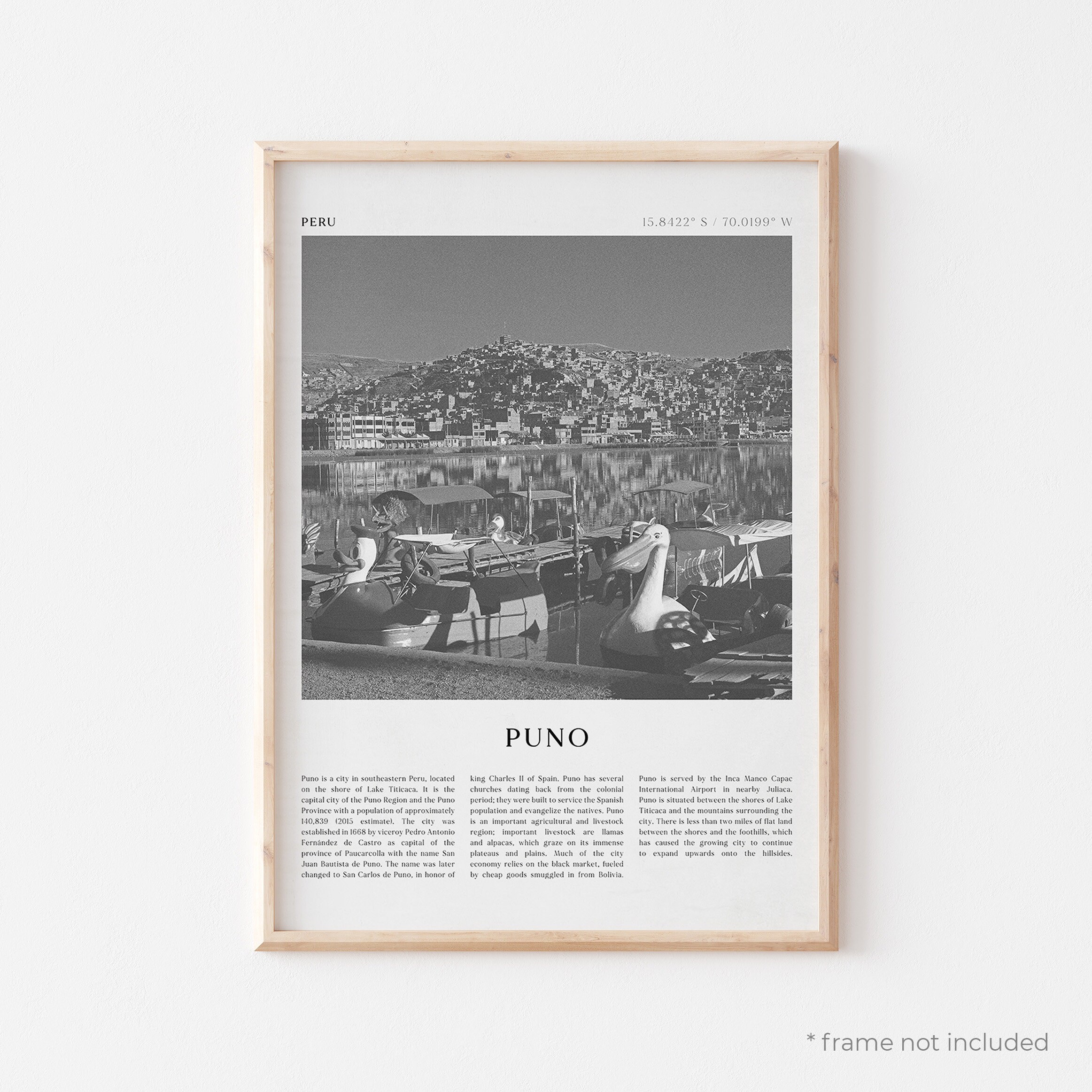 Puno Art Print Puno Poster Puno Photo Puno Wall Art Peru - Etsy
