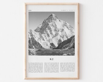 K2 Poster - Etsy