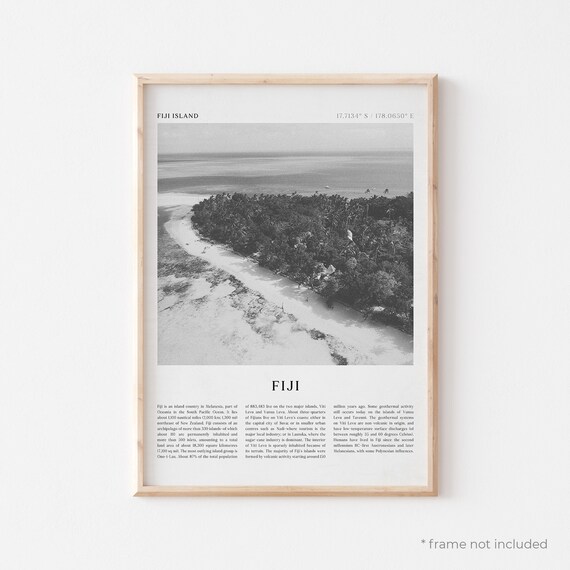 Fiji Art Print Fiji Poster Fiji Photo Fiji Wall Art Fiji | Etsy