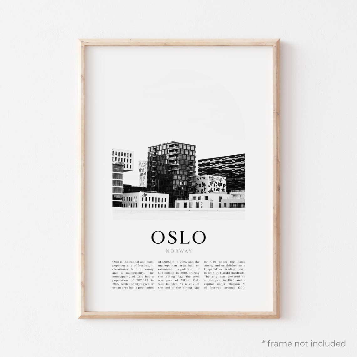 Oslo Art Print Oslo Poster Oslo Photo Oslo Wall Art Oslo - Etsy