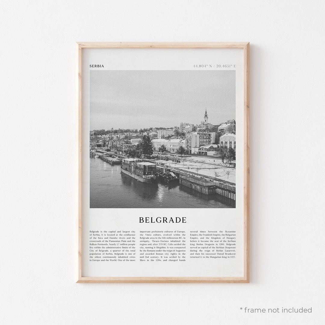 Belgrade Art Print, Belgrade Poster, Belgrade Photo, Belgrade Wall Art ...