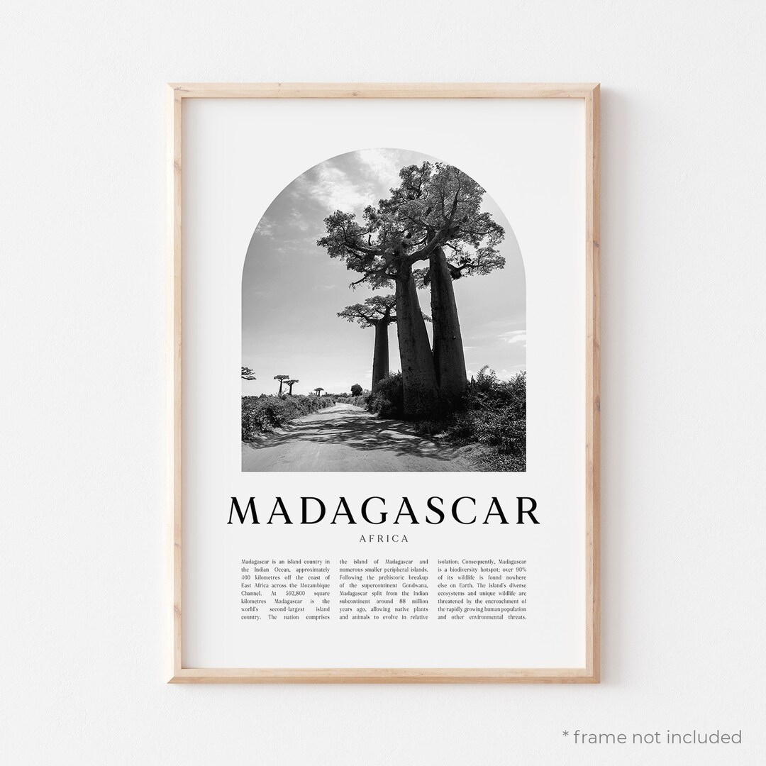 Madagascar Art Print, Madagascar Poster, Madagascar Photo, Madagascar ...